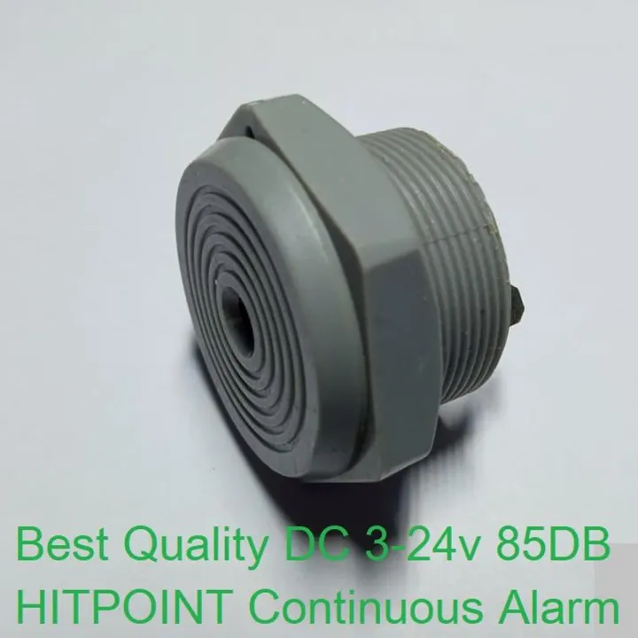 GREY Color 35mm CONTINOUS Beep BUZZER DC 3-24V 85DB Alarm Electronic ...