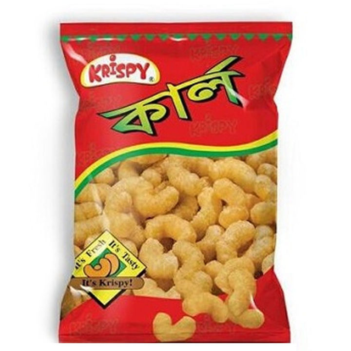 Krispy Curl Chips 15 gm in each packet ( total pack of 20 Packets ...