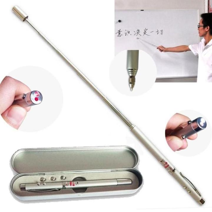 5 In 1 Light Pen With Torch, Pointer, Magnet, Antenna And Ballpoint Pen ...