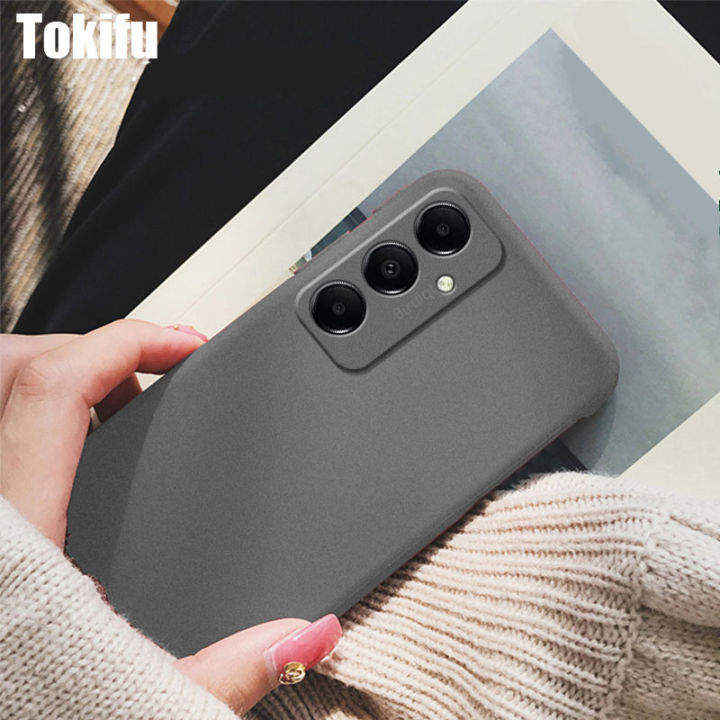 Tokifu For Samsung Galaxy A05s Shockproof Anti Slip Soft TPU Sandstone ...