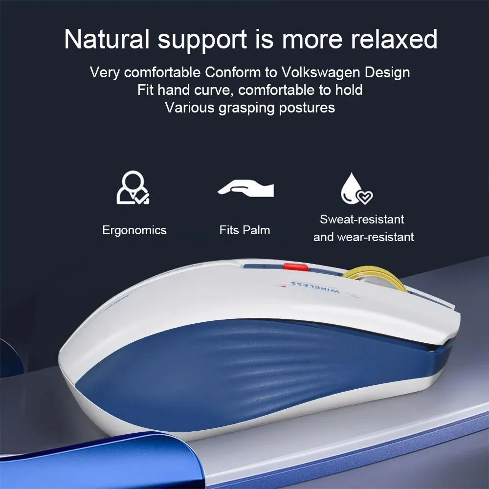 Recharge Mouses ABS LT-T19 2.4GHz Wireless Mouse Bluetooth Compatible ...