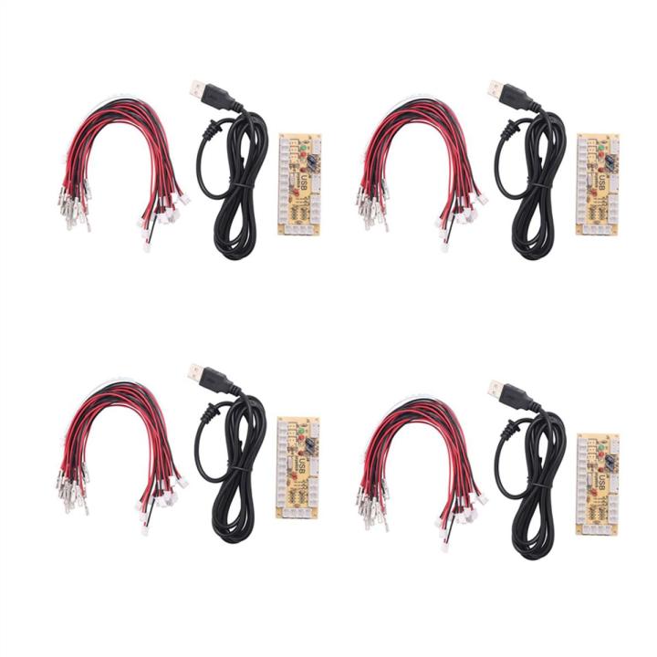 4x Zero Delay Arcade Game Usb Encoder Pc To Joystick For Mame And Raspberry Pi Retropie Projects