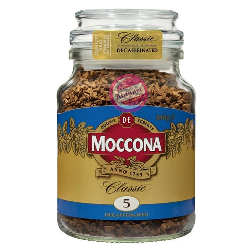 Moccona Freeze Dried Instant Coffee Classic Decaffeinated 100g | Daraz ...
