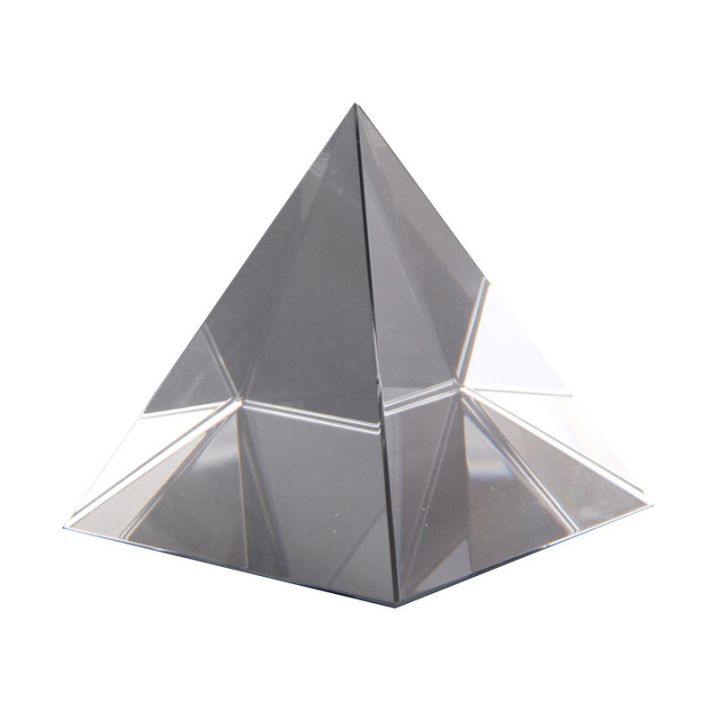 Prism Optical Glass Pyramid 40mm High Rectangular Polyhedron Suitable ...