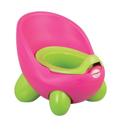 Tortoise Shape Baby Potty - pink | Daraz.com.bd