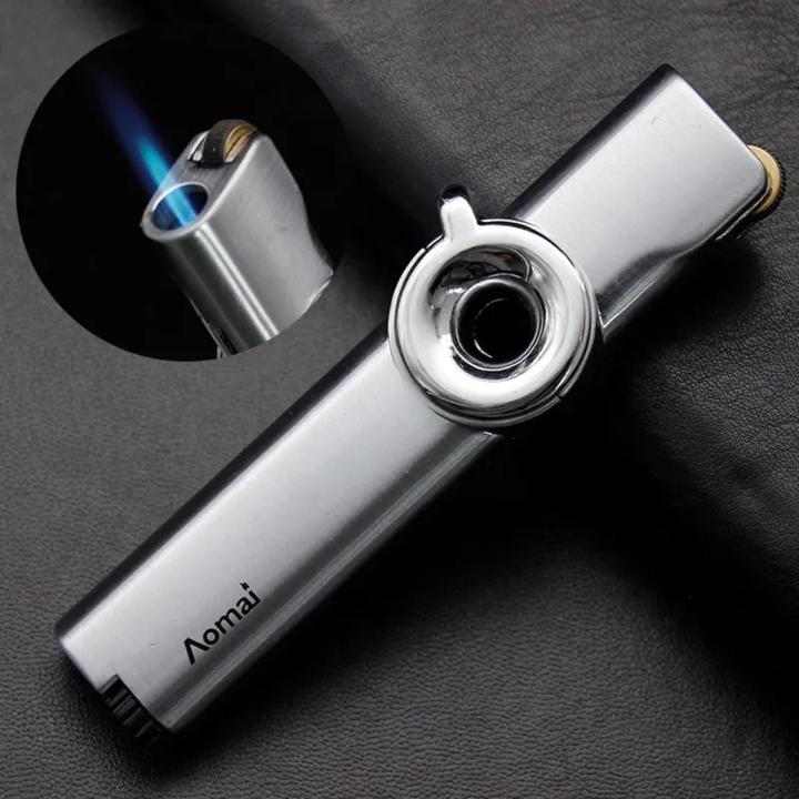 Aomai Metal Windproof Metal Turbo Lighter Cigarette Lighter Fire Jet ...