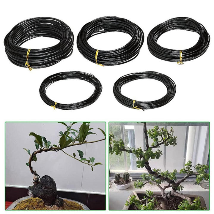 【3C VictoryEagle】DIY Black Bonsai Wire Anodized Aluminum Training Wire ...