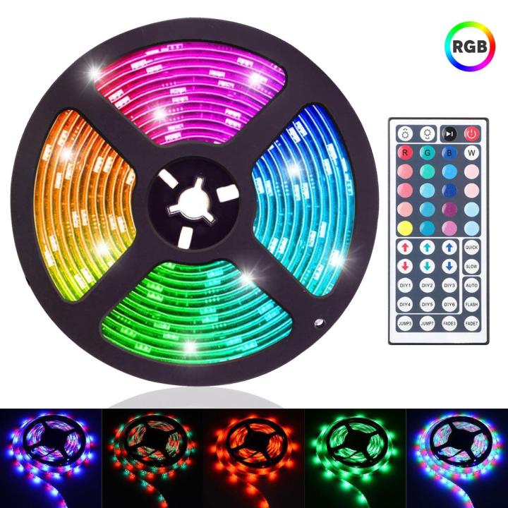16 Colors Led Strip Light - With Remote Control - Strip Light - Strip ...