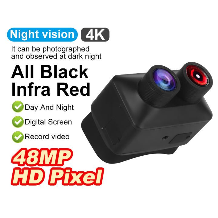 4K Night Vision Goggles Binoculars 48MP Night Vision Camera 3'' Large ...
