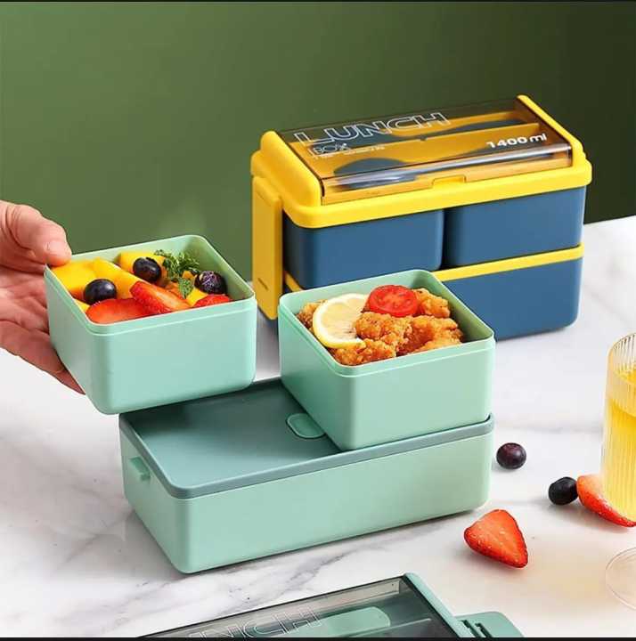 Lunch Box Portable Lunch Box for Adults, Kids Leak Proof Meal Prep ...