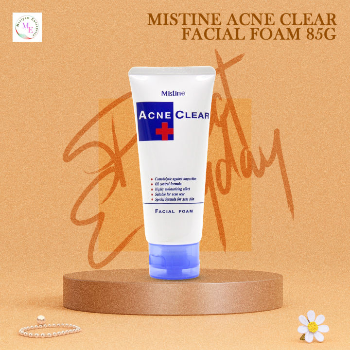 Mistine Acne Clear Facial Foam 85g | Daraz.com.bd