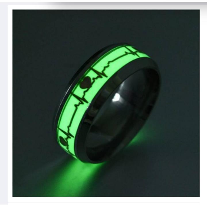 Radium Ring - Heartbeat Design | Daraz.com.bd