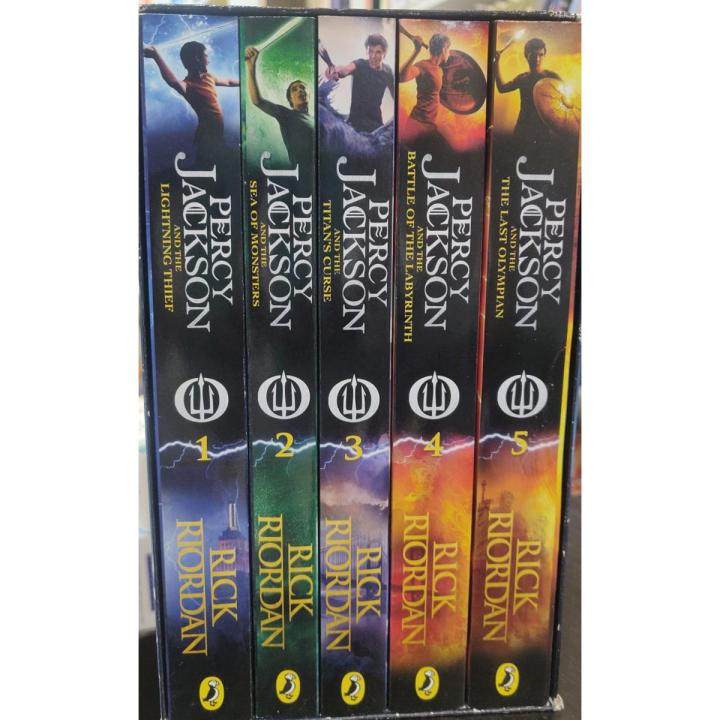 percy jackson ultimate collection by rickriordan | Daraz.com.bd