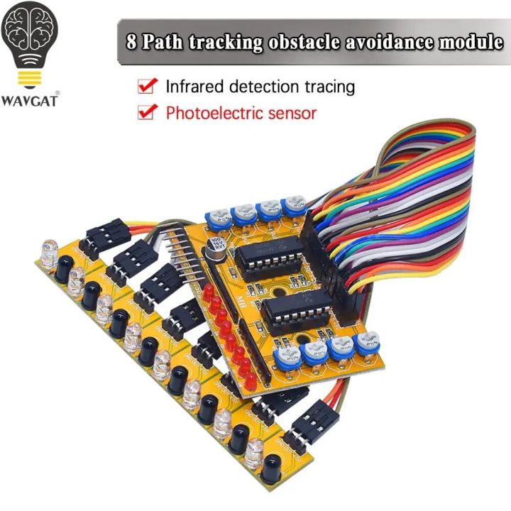 Eight Road 8 Channel Infrared Detector Tracking Transmission Line ...