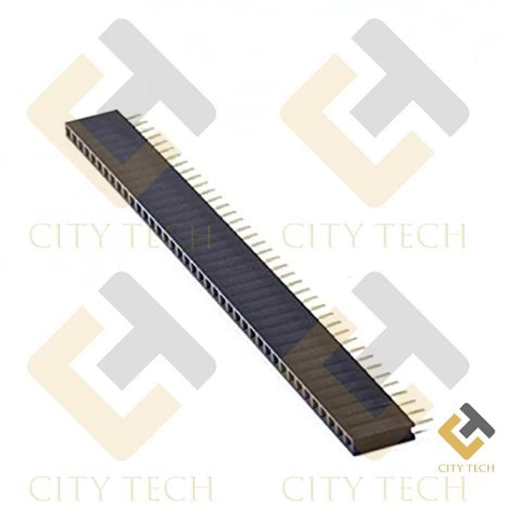 2Pcs Female Header Female Header Pin 40x1 Straight Pins Single Row 2 ...