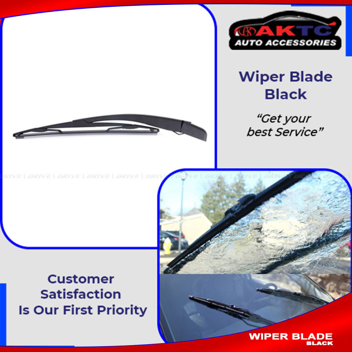 Rubber Wiper Blade - Black CAR WIPER BLADE | Daraz.com.bd