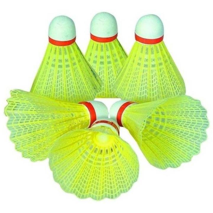 6 ps Golden Wing Badminton Shuttlecocks | Daraz.com.bd