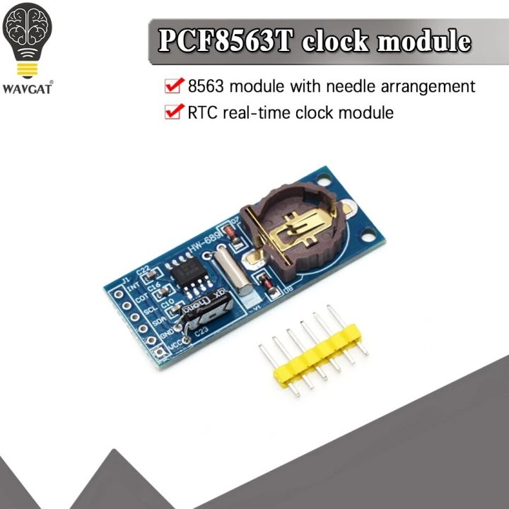New PCF8563 PCF8563T 8563 IIC Real Time Clock RTC Module Board Good ...