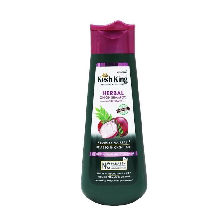 Emami Kesh King Hair Loss Expert Shampoo with Onion & Curry Leaves ...