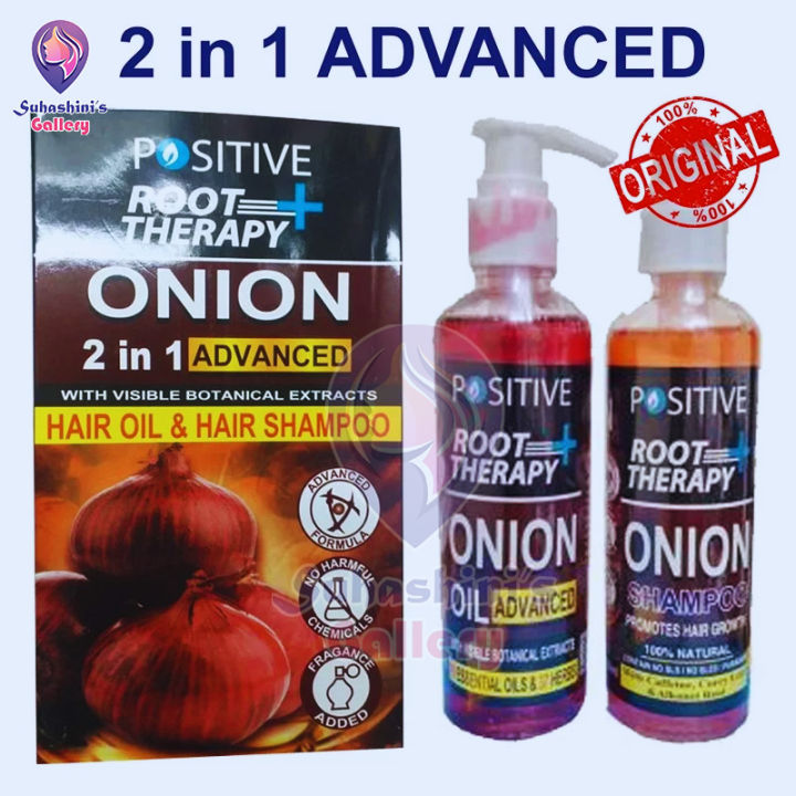 Onion Oil For Hair – Positive Root Therapy 2 in 1 Advanced ,made in ...