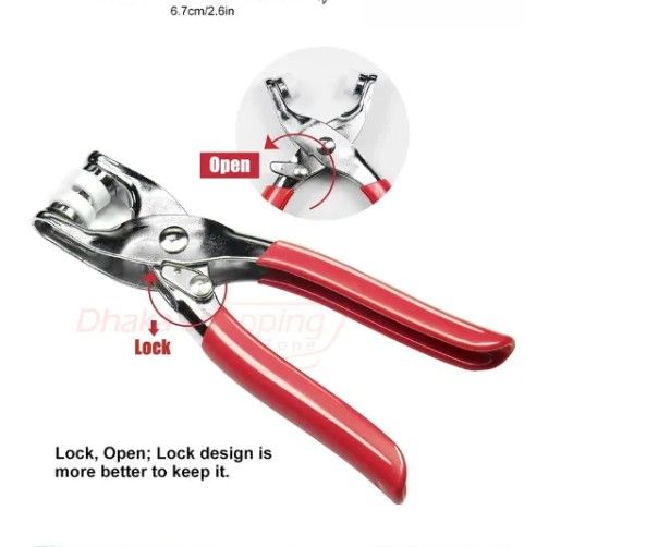 Five-prong Button Installation Tool Snap Tool Kit Metal Snap Ring Belt ...