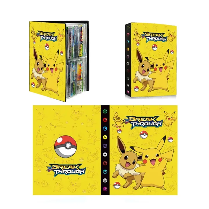 Album Pokemon Cards Book Notebook Pokemon Album Collection Book Game ...