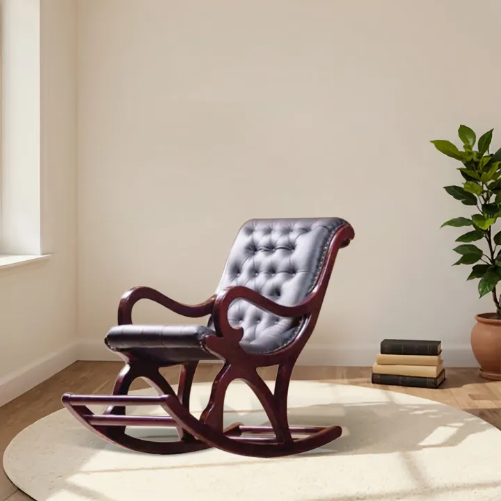Segun Wood Rocking Chair Ark-07 | Daraz.com.bd