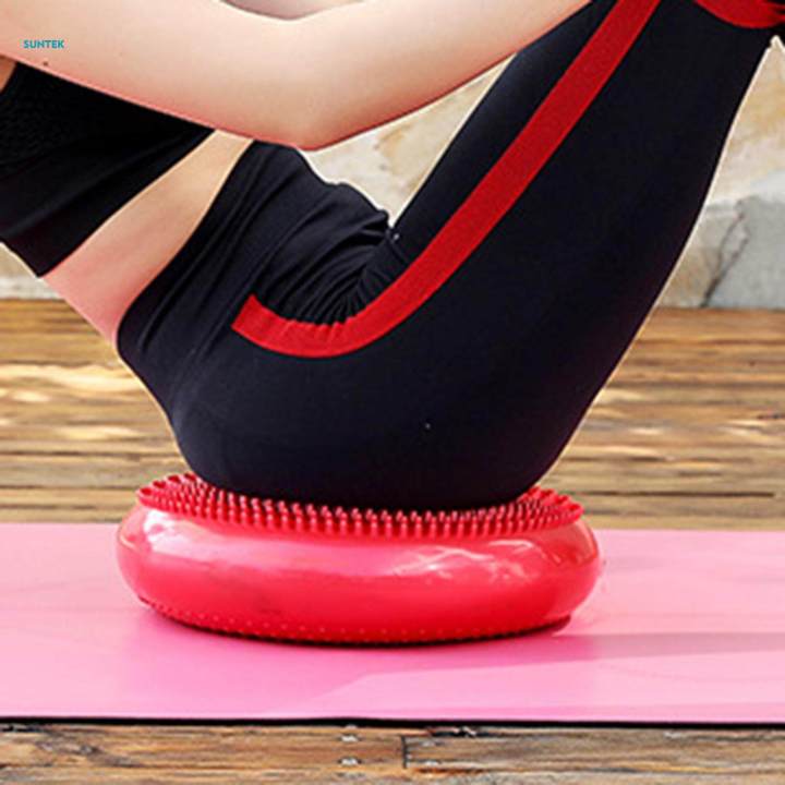 Balance Mat Stability Sitting Posture Nonslip Wiggle Seat Inflated Yoga ...