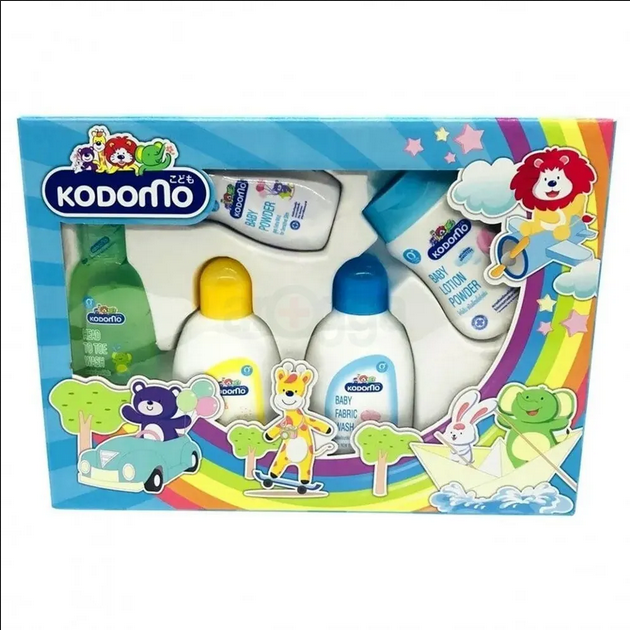 Kodomo Happy Baby Gift Set - Age 0+ - 5Pcs | Daraz.com.bd