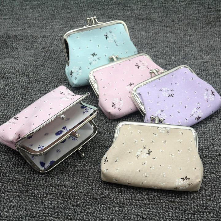 Hasp Clutch Bag Creative Mini Coin Purse Small Cotton Wallet New Style ...