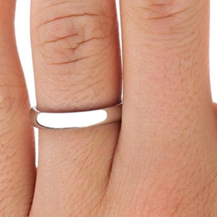 Silver Stainless Steel Finger Ring | Daraz.com.bd