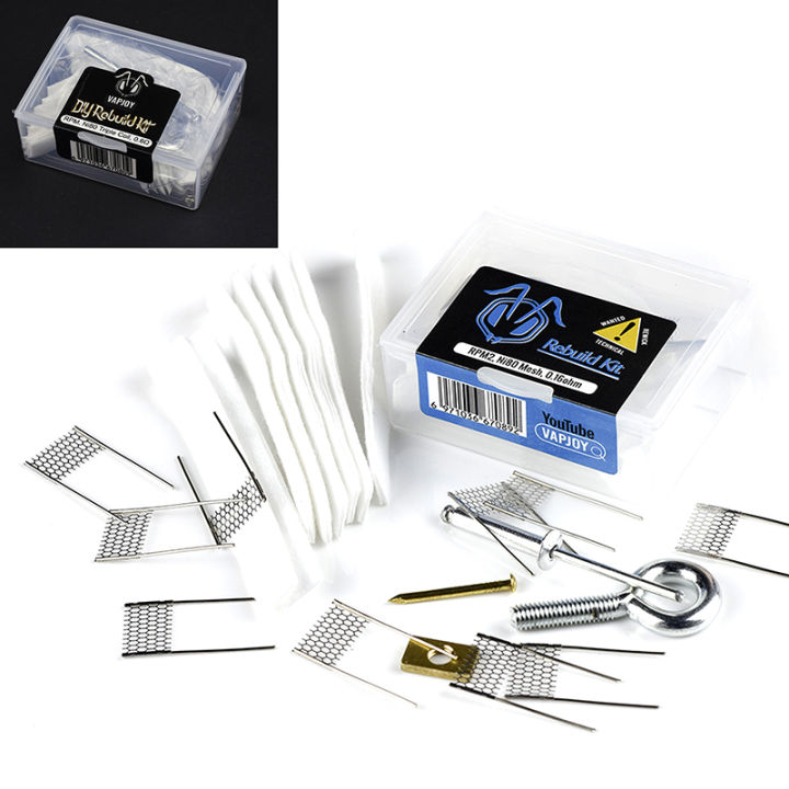 DIY Tool Rebuild Kit for RPM RPM 2 0.6 0.16Ohm Mesh Coil Resistor ...
