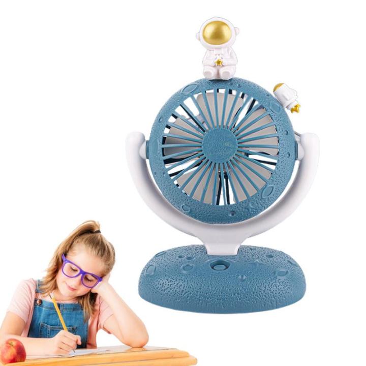 Mini USB Fan Astronaut Personal Small Fan Strong Wind 3 Speeds 180 ...