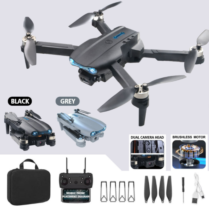E99 Pro Max Beginner Drones Brushless Motor 4k High Definition Camera ...