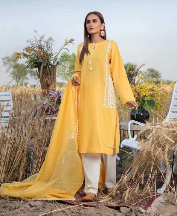 Pakistan Design Full Ready Ari Kaja Shalwar Kameez Collection fabric ...