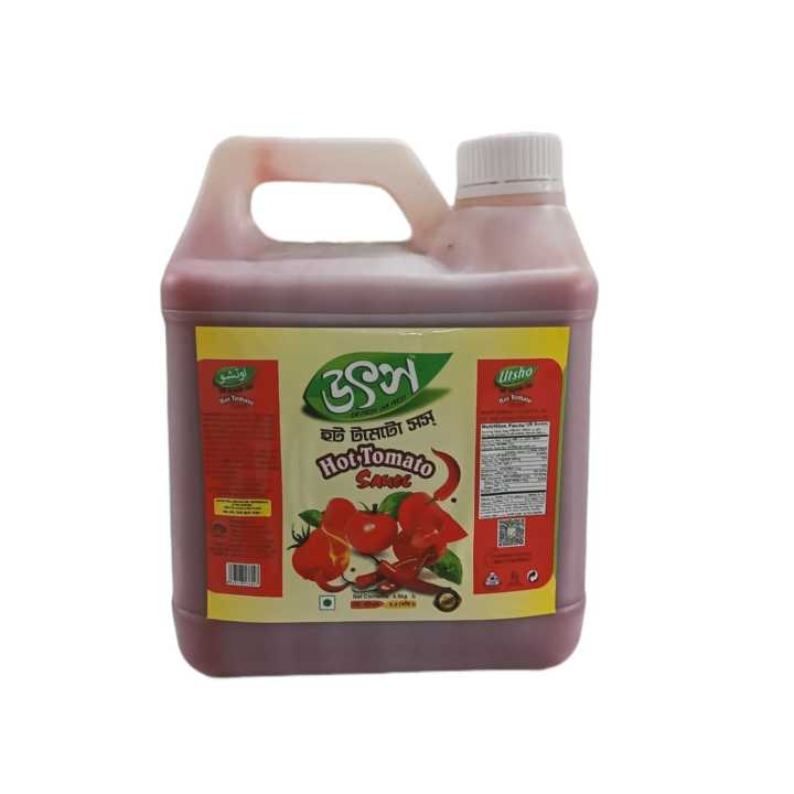 UTSHO HOT TOMATO SAUCE 4.5KG | Daraz.com.bd