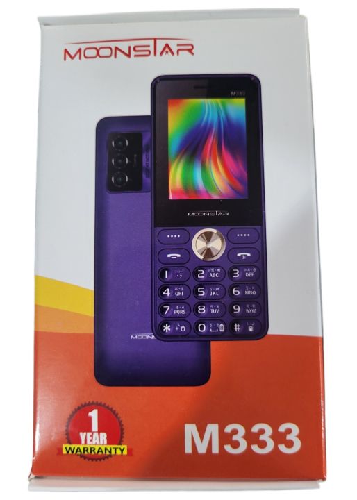 MoonStar M333 Feature Phone 2,4" display Digital Camera Big Battery ...
