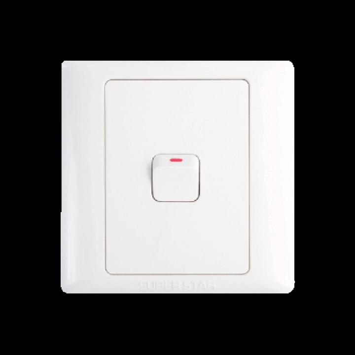 Super Star Lotus One Gang One way Switch | Daraz.com.bd