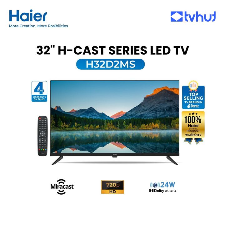 Haier H32D2MS 32 Inch H-CAST Series Led TV | Daraz.com.bd