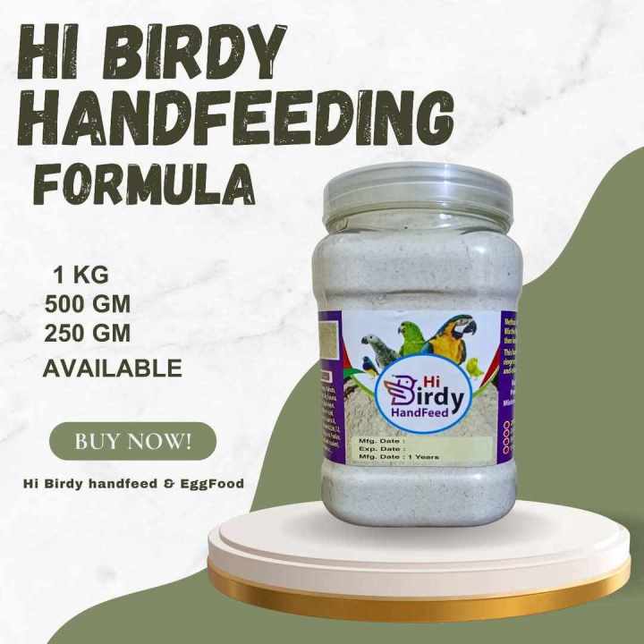 Hi Birdy Handfeed for Birds 250g – Nutrient-Rich Baby Bird Food in ...