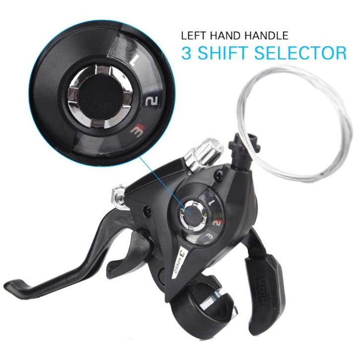 3x7 21 Speed Bicycle Shifter Brake Lever MTB Cycling Derailleur Handle ...