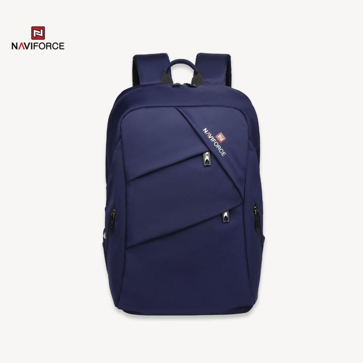 NAVIFORCE Anti Theft Nylon 16 inch Laptop Backpacks Men's School ...