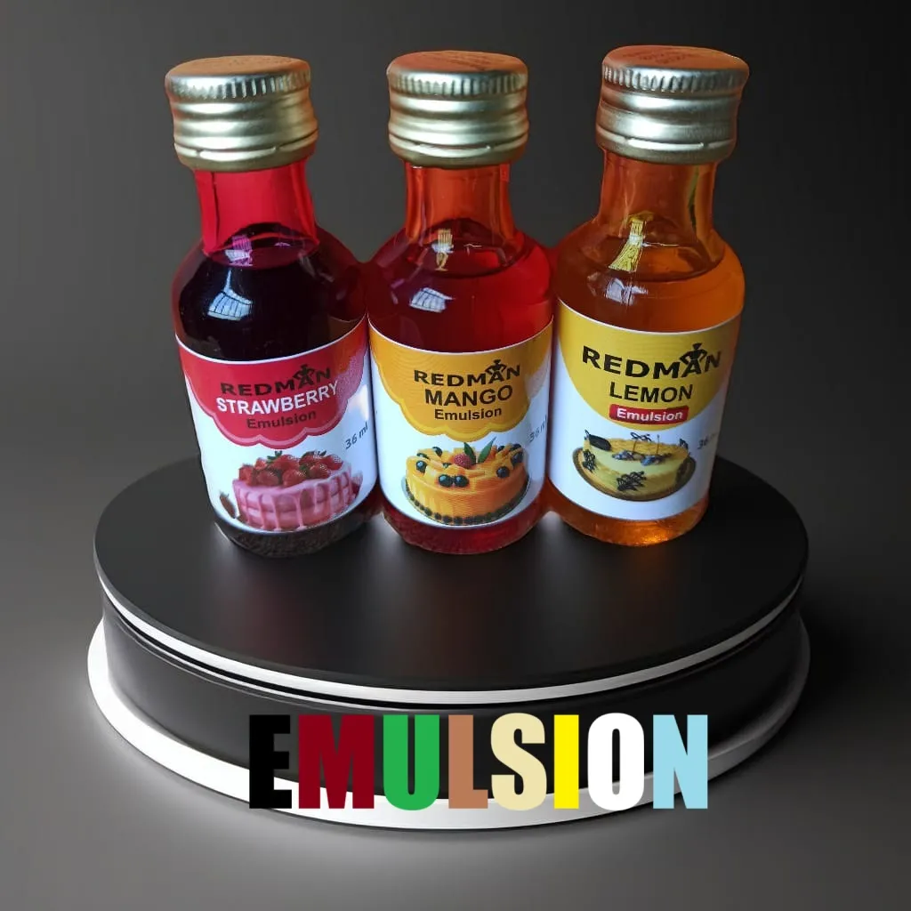 REDMAN FOOD EMULSION STRAWBERRY / MANGO / ORANGE / CHOCOLATE / BANABA ...