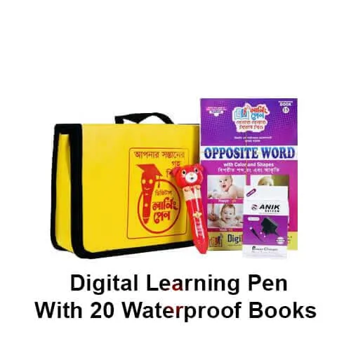 Little Genius Learning System – Smart Pen + 20 Books for Baby Scholars ...