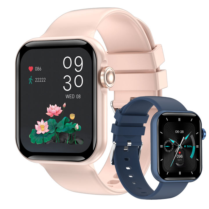 2024 Men Women M1 Smartwatch Bluetooth Call Digital Smart Watch Fitness ...