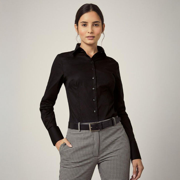 Full Sleeve Formal Shirt for Women | Daraz.com.bd