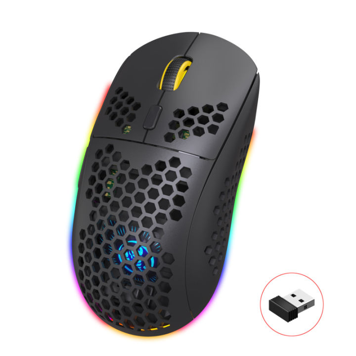 EDran Spot T90 2.4G Wireless Bluetooth Mouse With Five-speed DPI And 6 ...