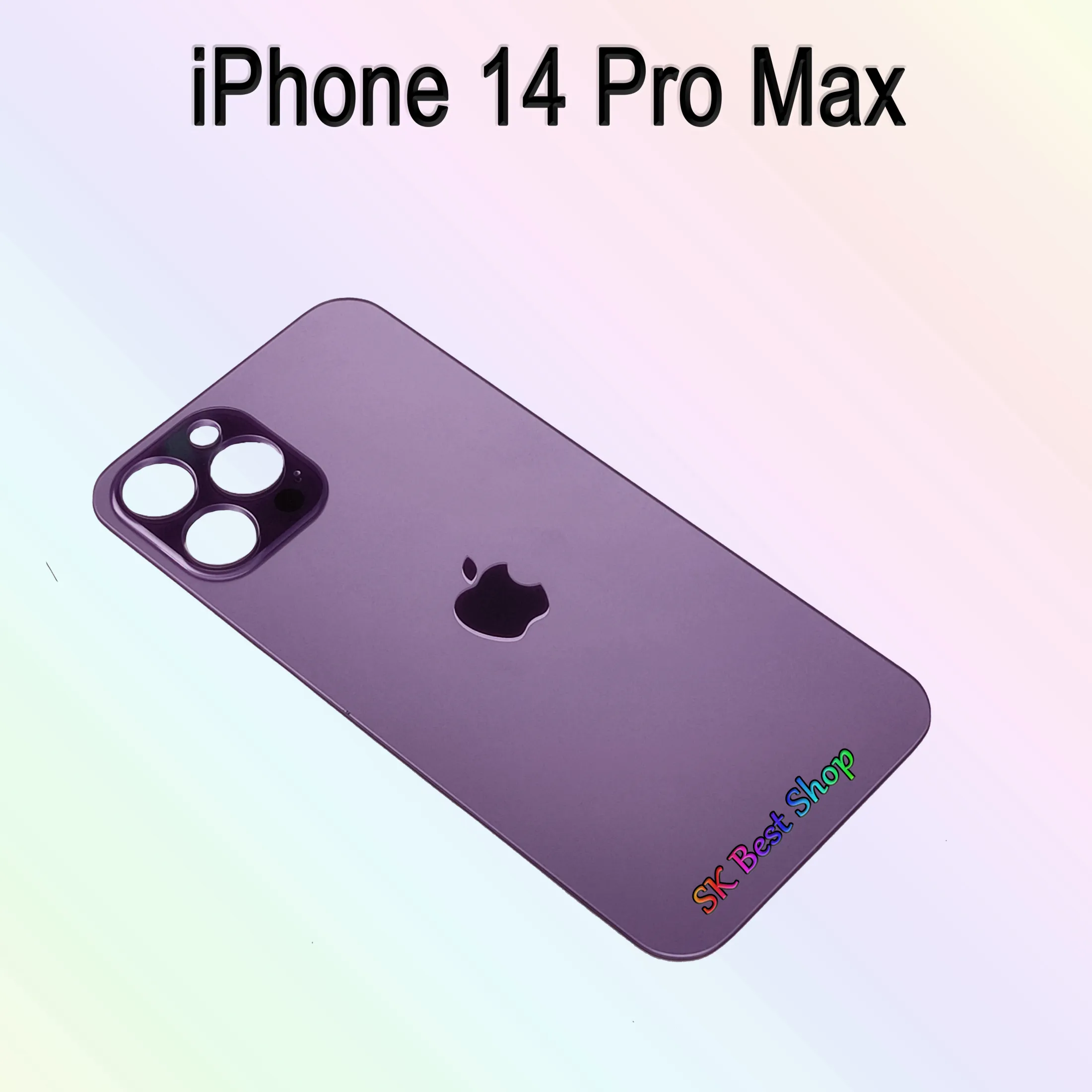 Backshell for iPhone 14 Pro Max Replacement Back Battery Cover Back ...