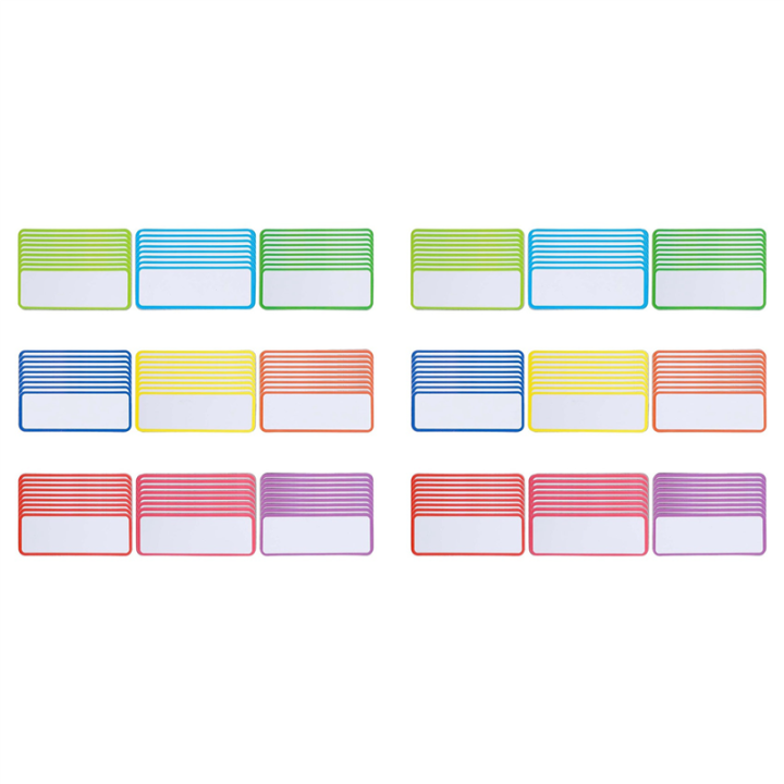 108 Pcs Magnetic Dry Erase Labels Reusable Strips Classroom Name Tags ...