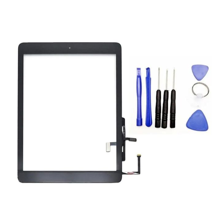 Touch Screen Digitizer Parts with Home Button for iPad Air 1st A1474 ...
